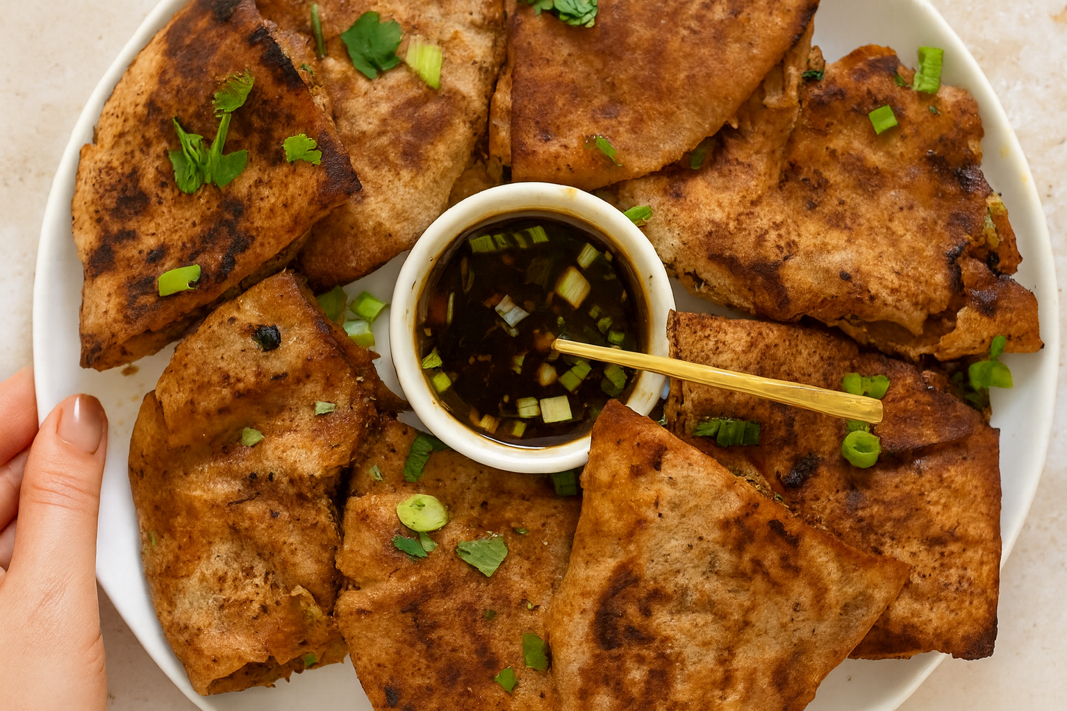 Dumpling-Stuffed Whole Grain Pitas – Atoria's Family Bakery
