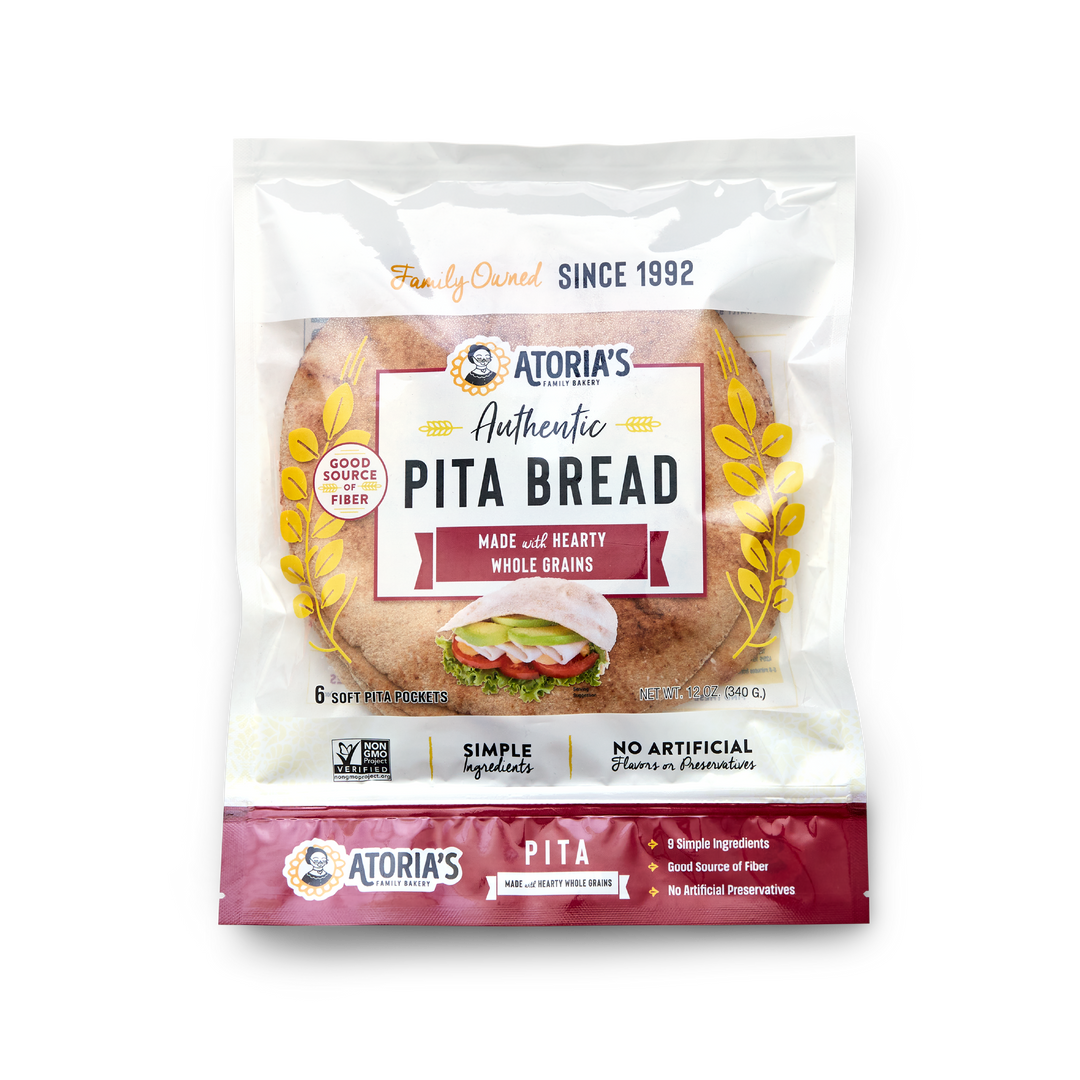 Whole Grain Pita – Atoria's Family Bakery